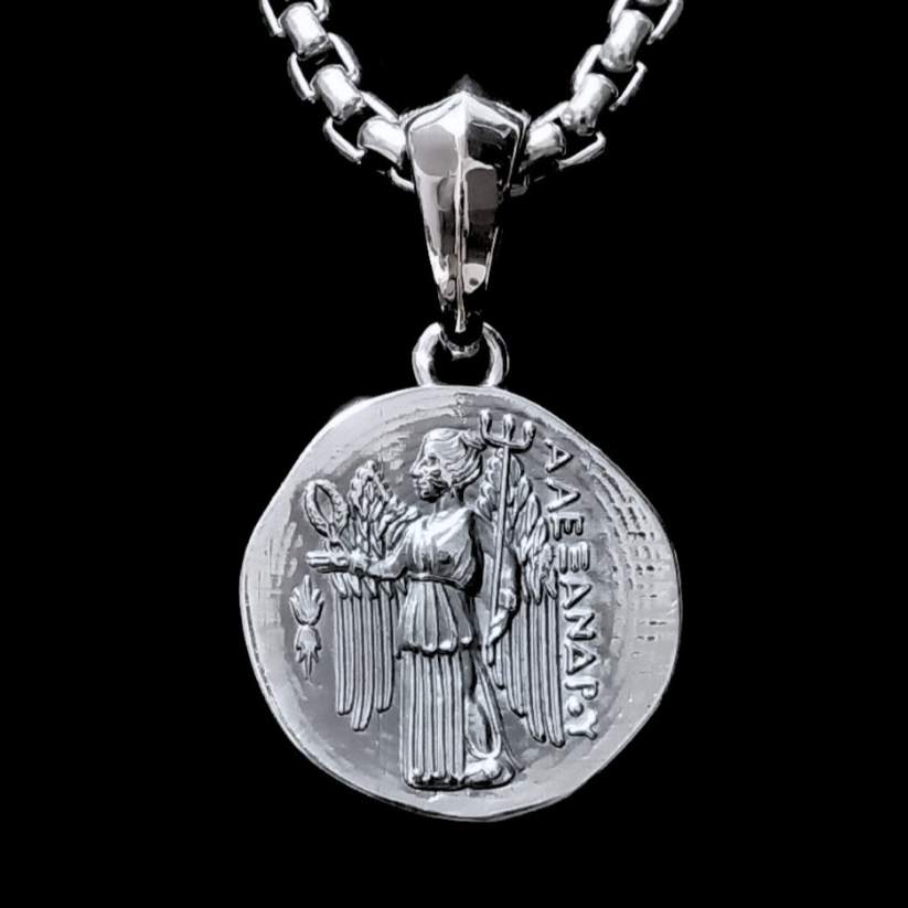 Athena the Goddess of War Pendant - 925 Sterling Silver – Serpent Forge