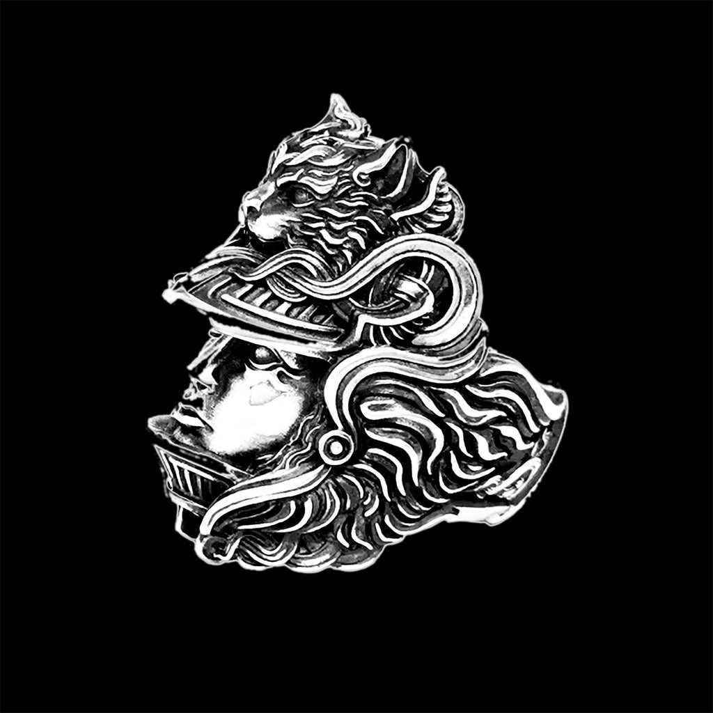 Freya Valkyrie Ring - 925 Sterling Silver – Serpent Forge